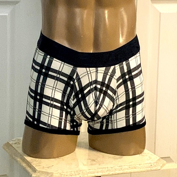 Clever | Underwear & Socks | New White Square Up Boxer Brief Aj259 ...